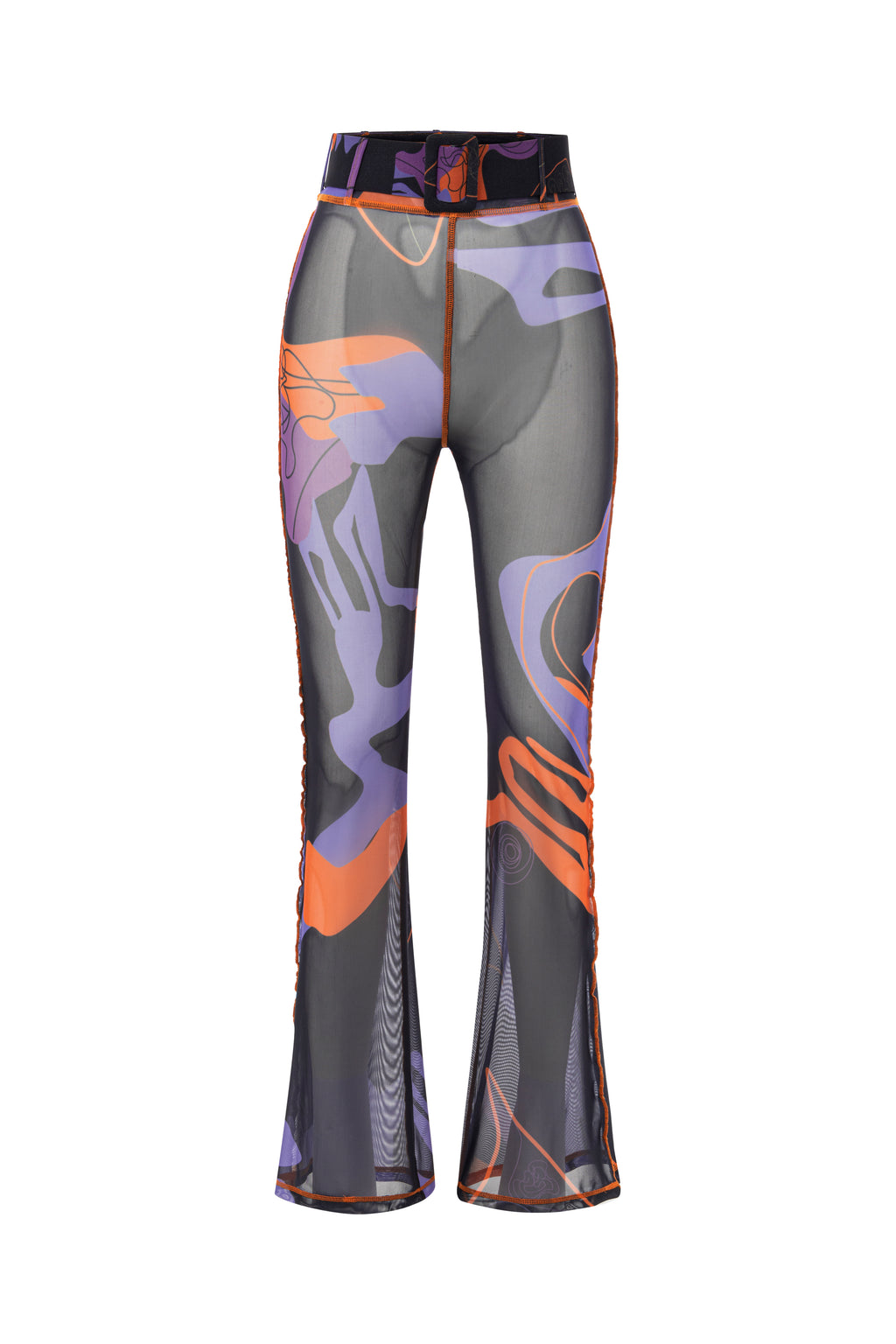 Tainted Flower Mesh Pants in Black – Khela the Label International